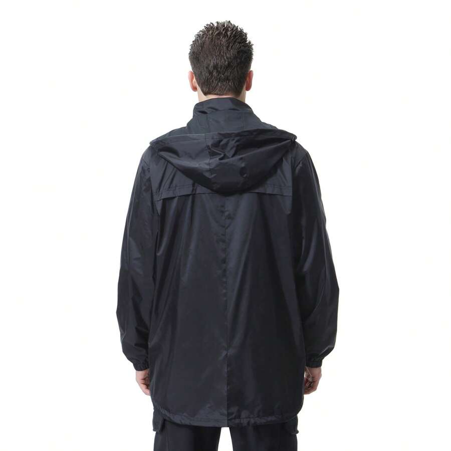 BEROY ผู้ชายน้ำหนักเบากันน้ำแจ็คเก็ต Windbreaker Rain Shell เสื้อกันฝน ...