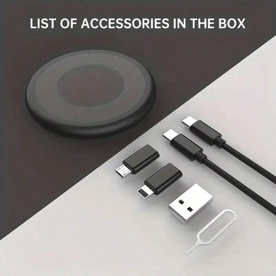 Multi-Functional USB Adapter Cable Storage Box - Type C Cable, 3 Types ...