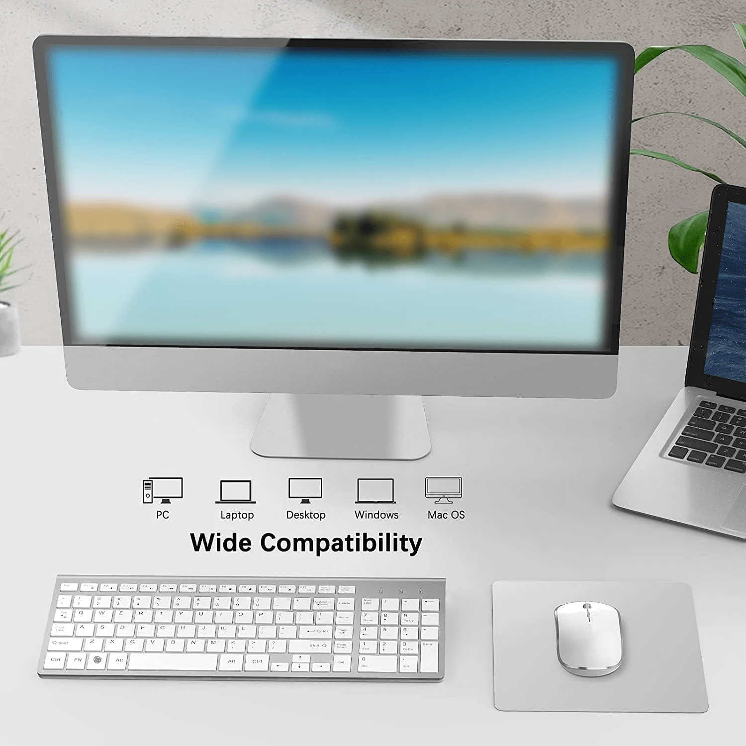 Jomaa 2 4g Wireless Keyboard And Mouse Set Wireless Keyboard And Mouse Comb Ergonomic Design