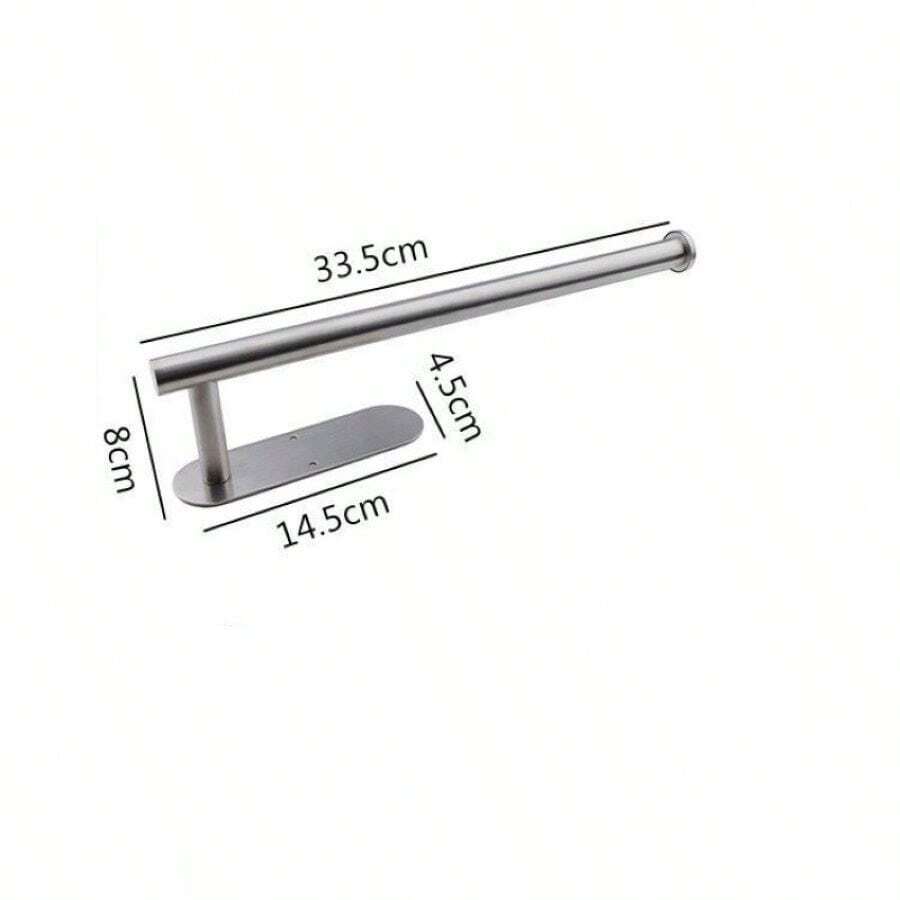 Stainless Steel Toilet Paper Roll Holder, Free Standing Kitchen Tissue ...