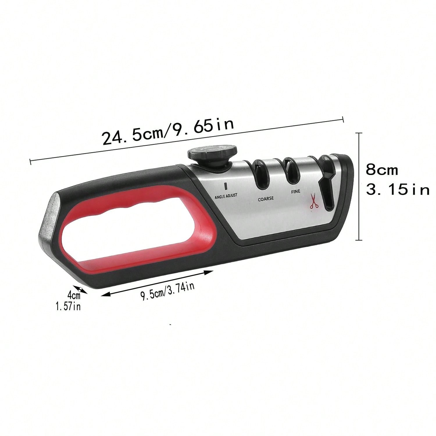 1pc Handheld Knife Sharpener, Multi-Functional Angle Adjustable ...