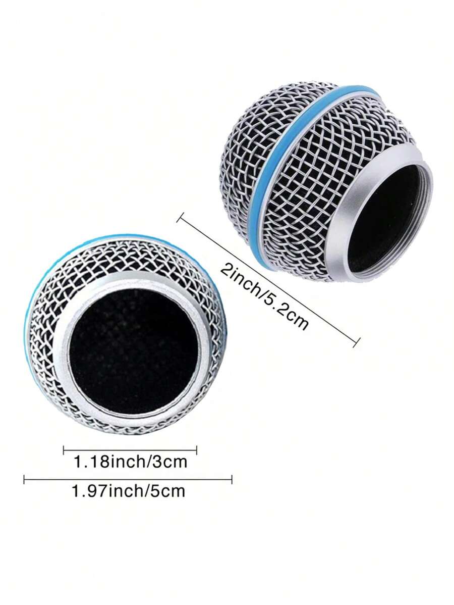 Microphone Grill Grille Ball Head Microphone Grille Replacement For ...