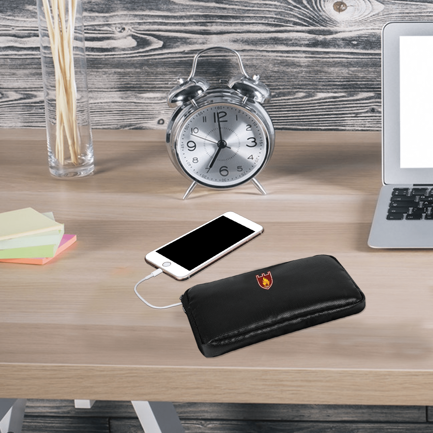 Silicone Fiberglass Electronics Bag Gadget Storage Cable Organizer Bag ...