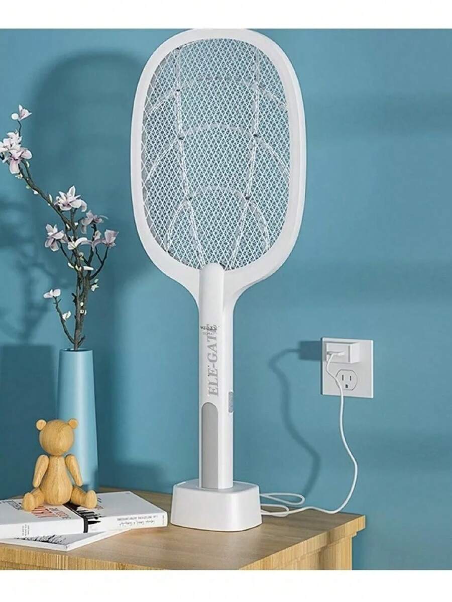 Mosquito Killing Racket With Electric Rechargeable Base | SHEIN USA