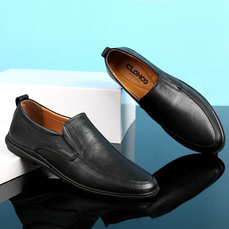 CLOHOO Clohoo Brand Exclusive 2 Layer Cowhide Rubber Sole Men's Dress ...