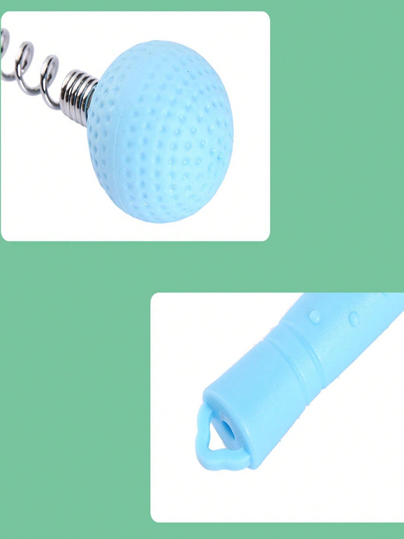 1pc Golf Ball Silicone Spring Massage Hammer, Meridian Tapping Hammer ...