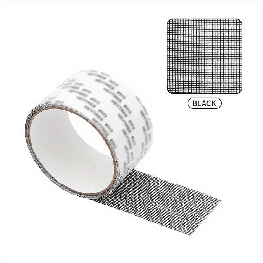 1 Roll Of 1 Inch Self-Adhesive Window Screen Repair Tape. Mosquito And ...
