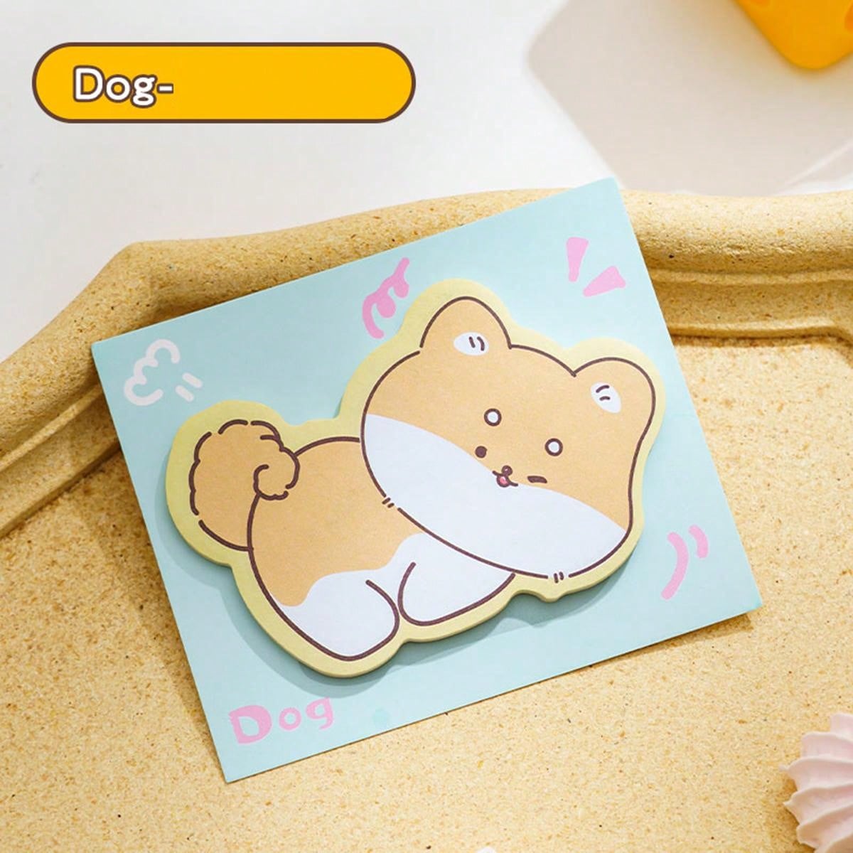 30sheets Cute Animal Shaped Sticky Notes With Cartoon Pattern, Highly ...