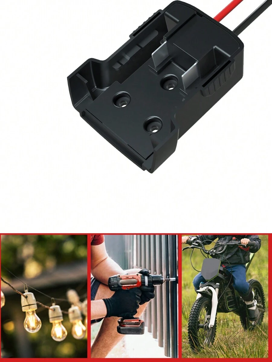 Power Wheels Adapter For Milwaukee Battery M18, 18V Power Wheels ...