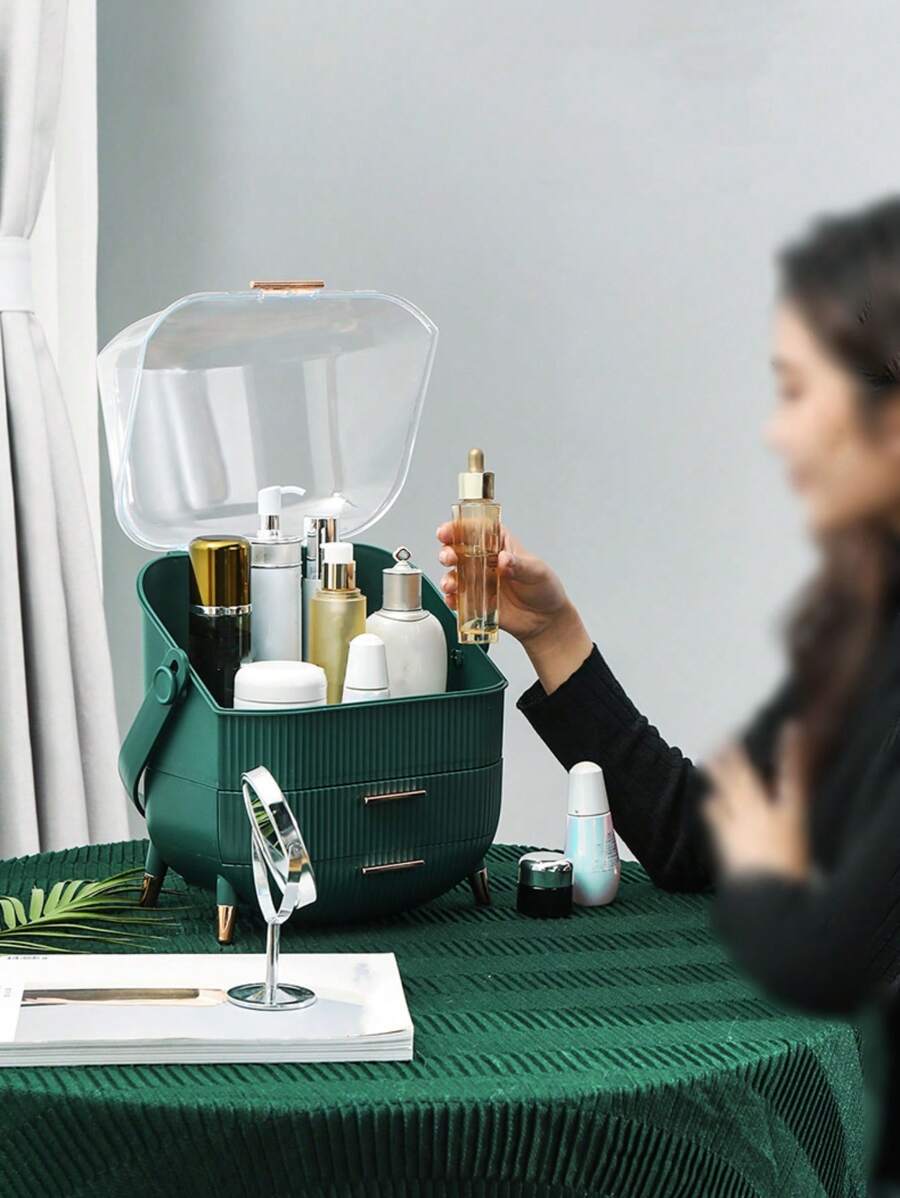 Cosmetics Display Shelf, Bathroom Skin Care Storage Box, Lipstick ...