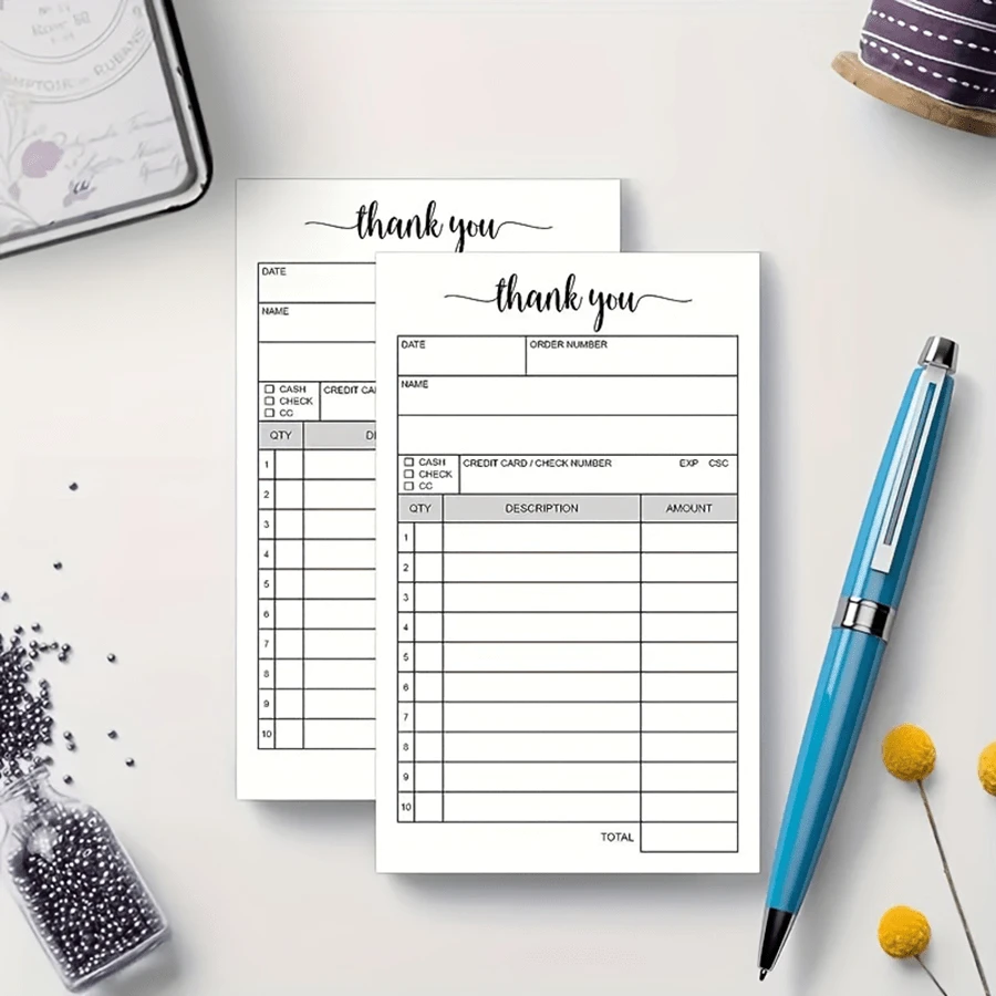 1pc Sales Order Book & 2 Partial Carbonless Papers - Sales Orders ...