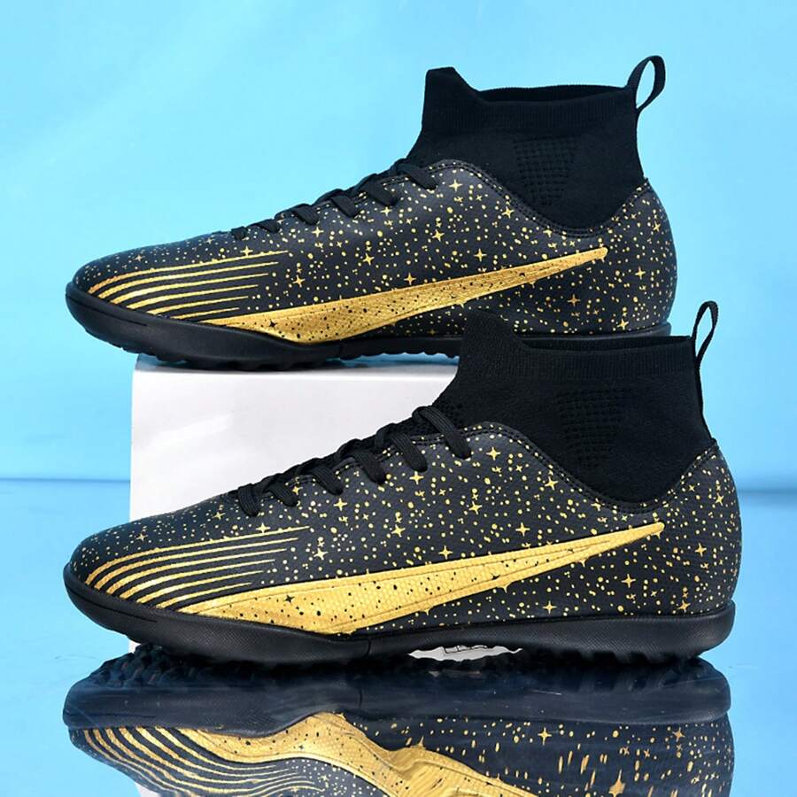 Professional Soccer Shoes High Top Cleats For Teenagers, Outdoor ...