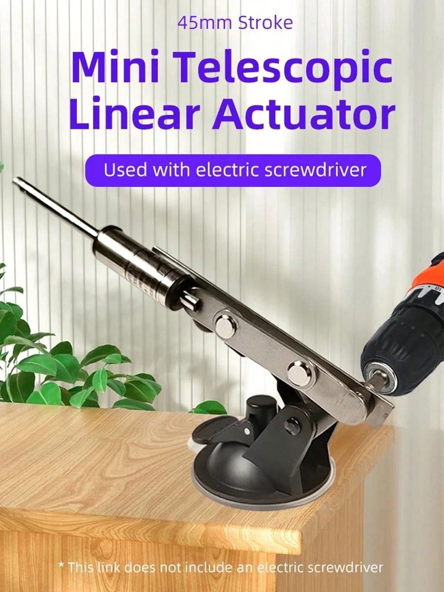 45mm Mini High Thrust Reciprocating Mechanism Stroke DIY Mini Linear ...