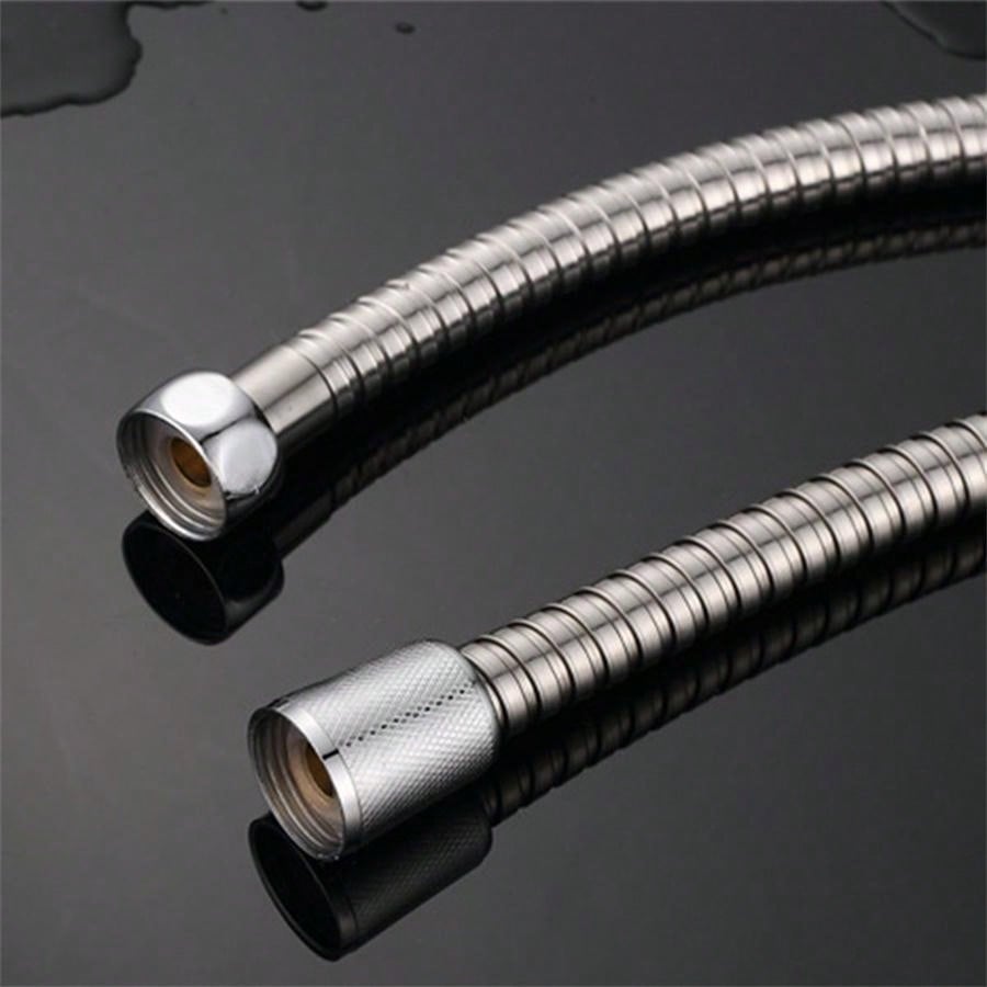 Plumbing Hoses Flexible Hose 1.1m Shower Hoses Stainless Steel Flexible ...