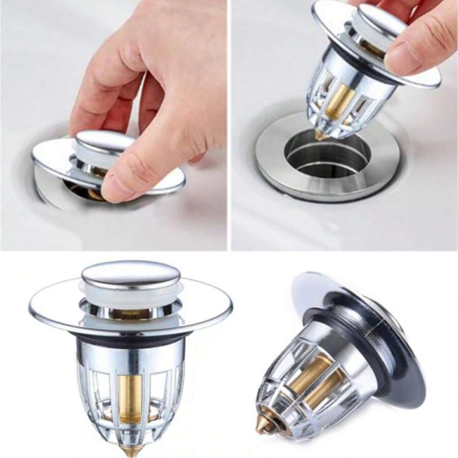 1pc Universal Bathroom Sink Stopper, Bathroom Sink Filter Plug, Wash ...