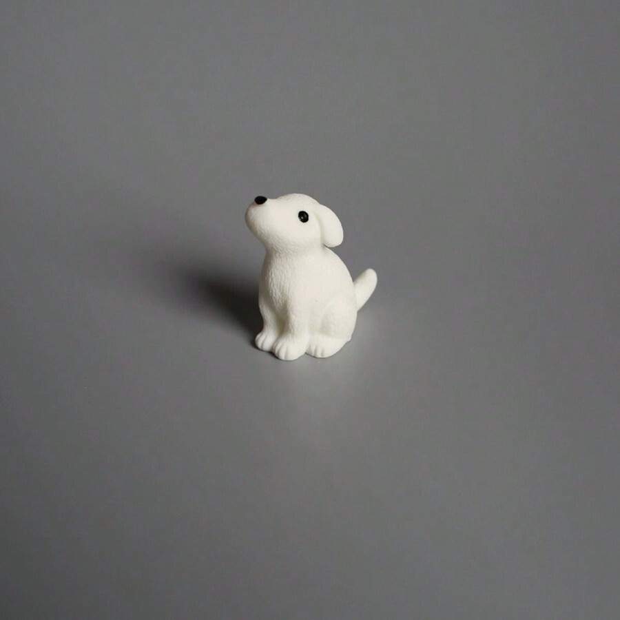 Keep You Company When You'Re Alone! Miniature World Mini Dog Figurine ...