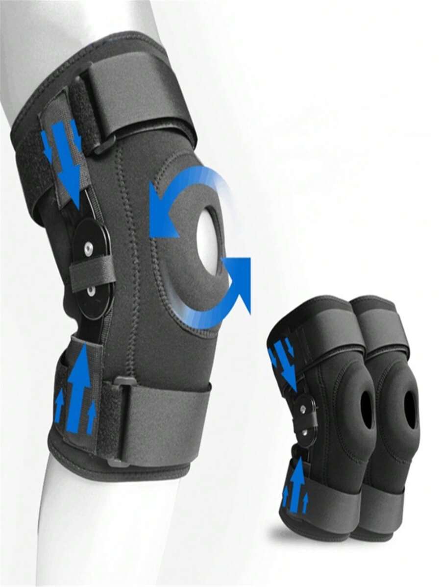 1pc Black Fitness Sports Knee Protector For Patella Joint Brace, With ...