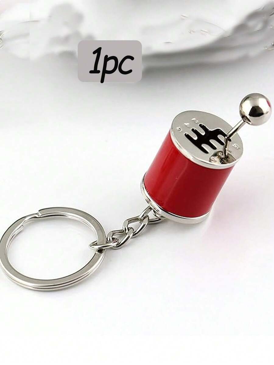 1pc Creative 6 Speed Shifter Keychain, Auto Part Model Gear Box Key ...