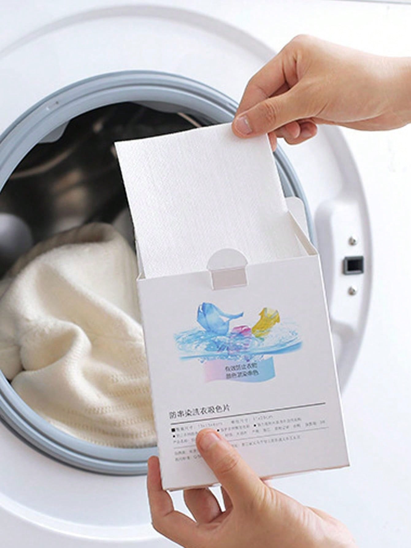 1box Anti-Dyeing Cloth, Color Catcher Dye Trapping Sheet, Color Catcher ...