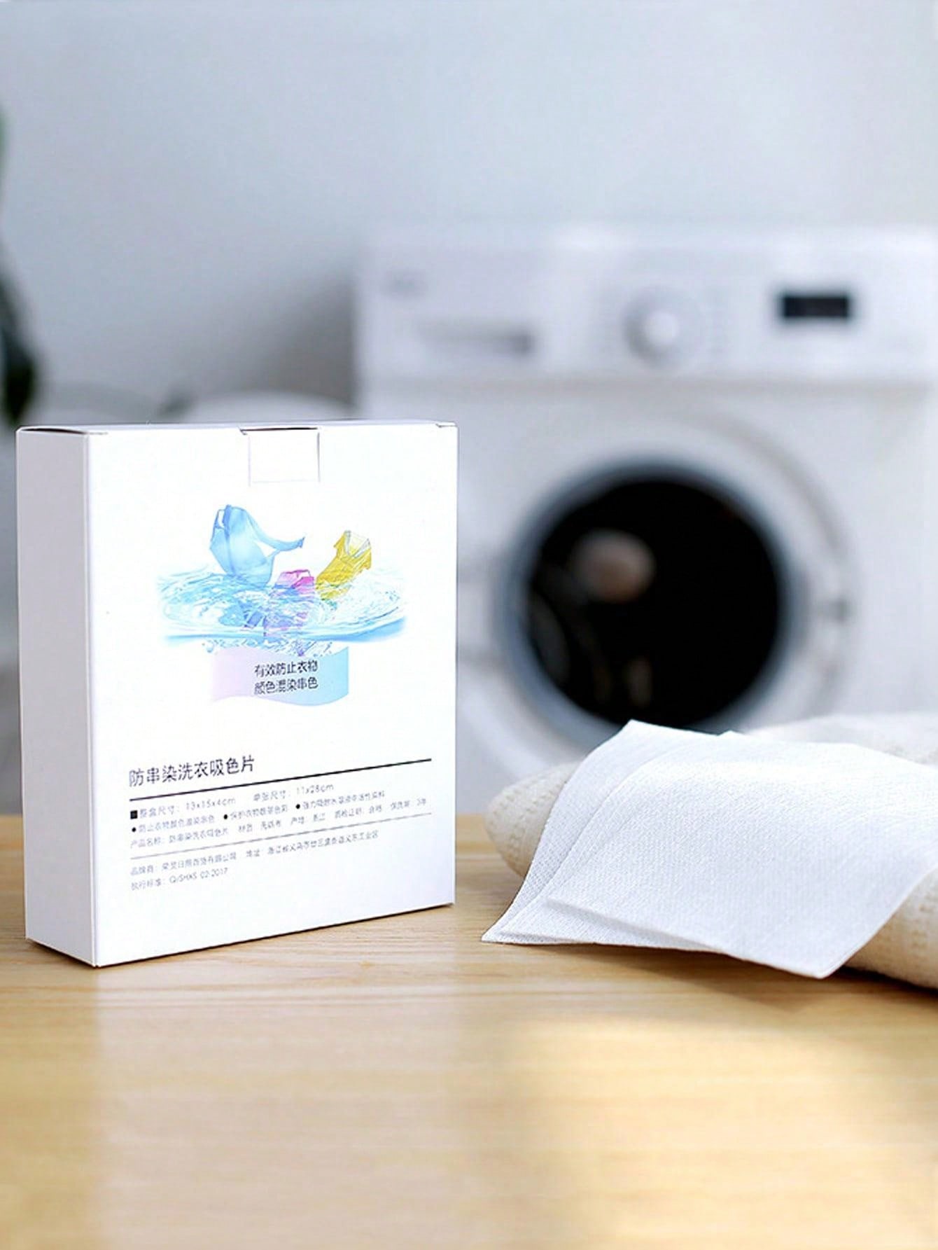 1box Anti-Dyeing Cloth, Color Catcher Dye Trapping Sheet, Color Catcher ...