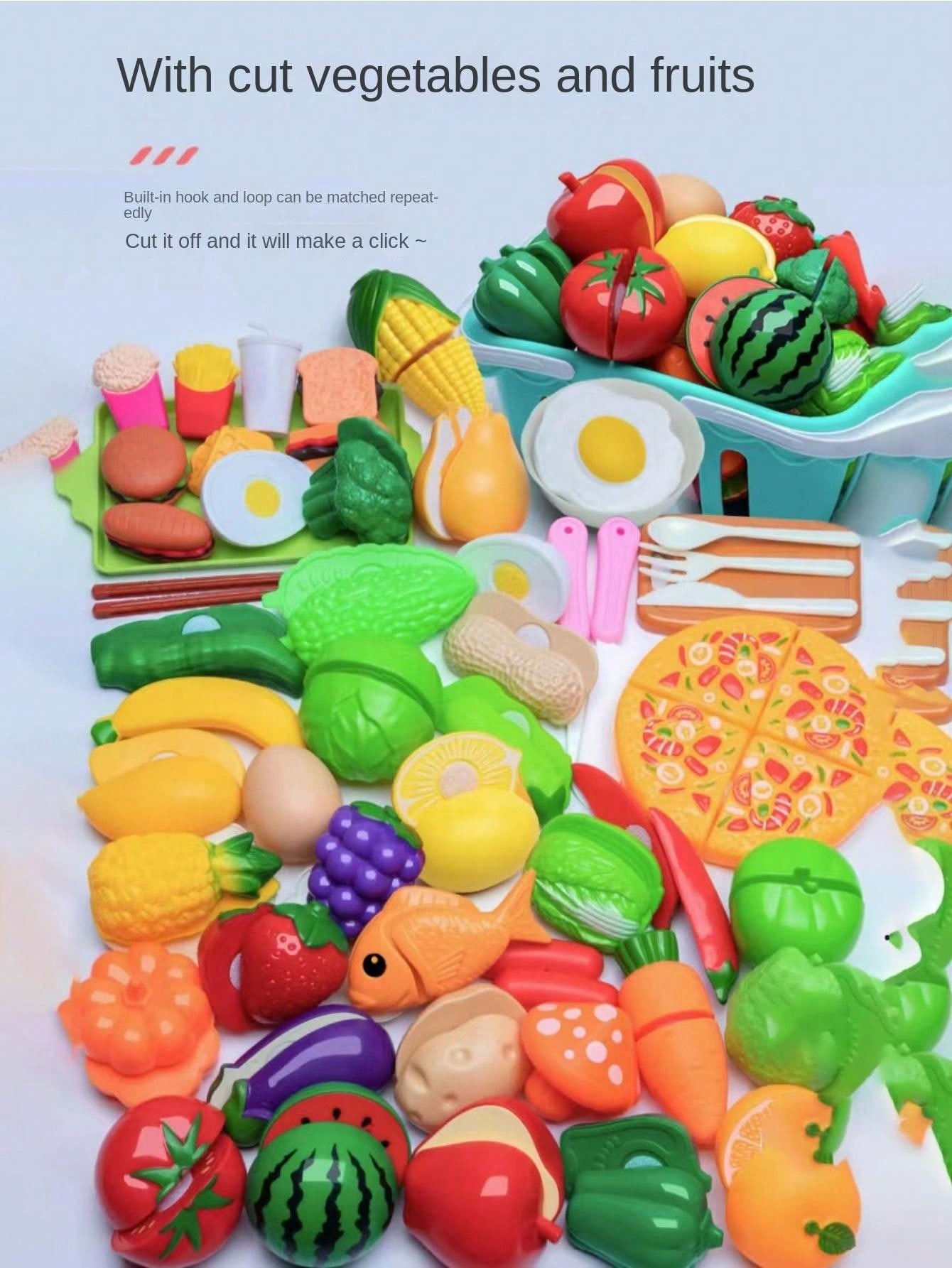 28pcs Kids' Pretend Play Kitchen Set With Miniature Cooking Tools ...