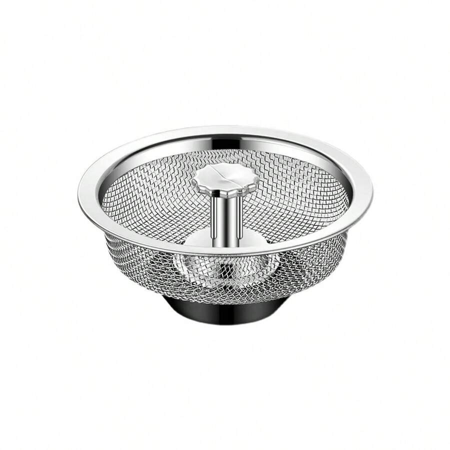 1pc Stainless Steel Kitchen Sink Strainer, Anti-Clogging Sink Stopper ...