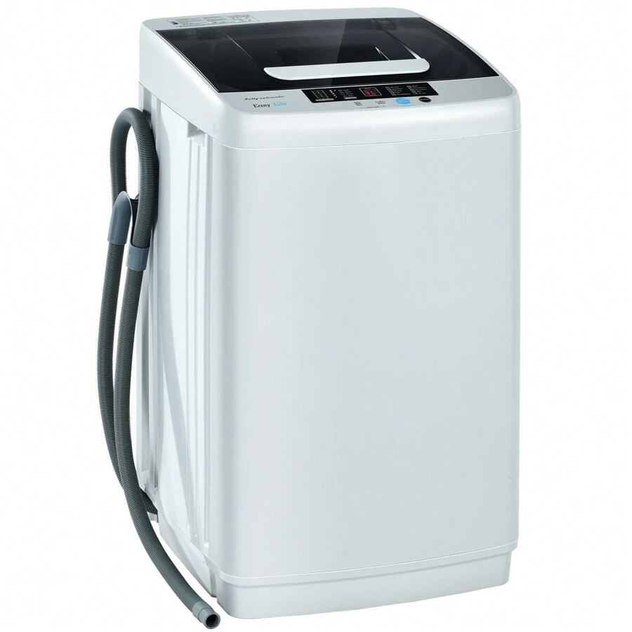 Gymax Full-Automatic Washing Machine Portable Compact Laundry Washer ...