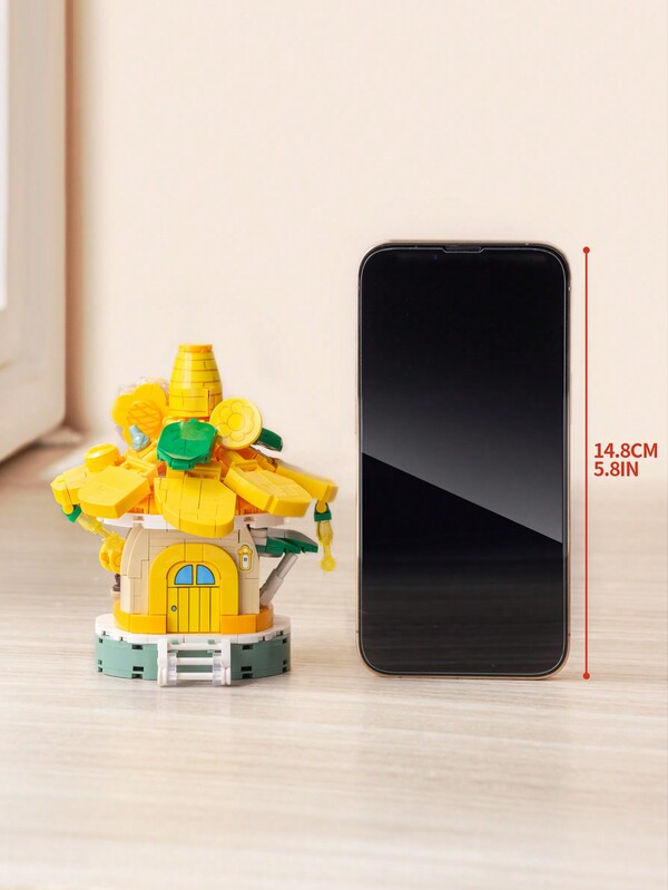 Sunflower House Diy Building Blocks | SHEIN USA