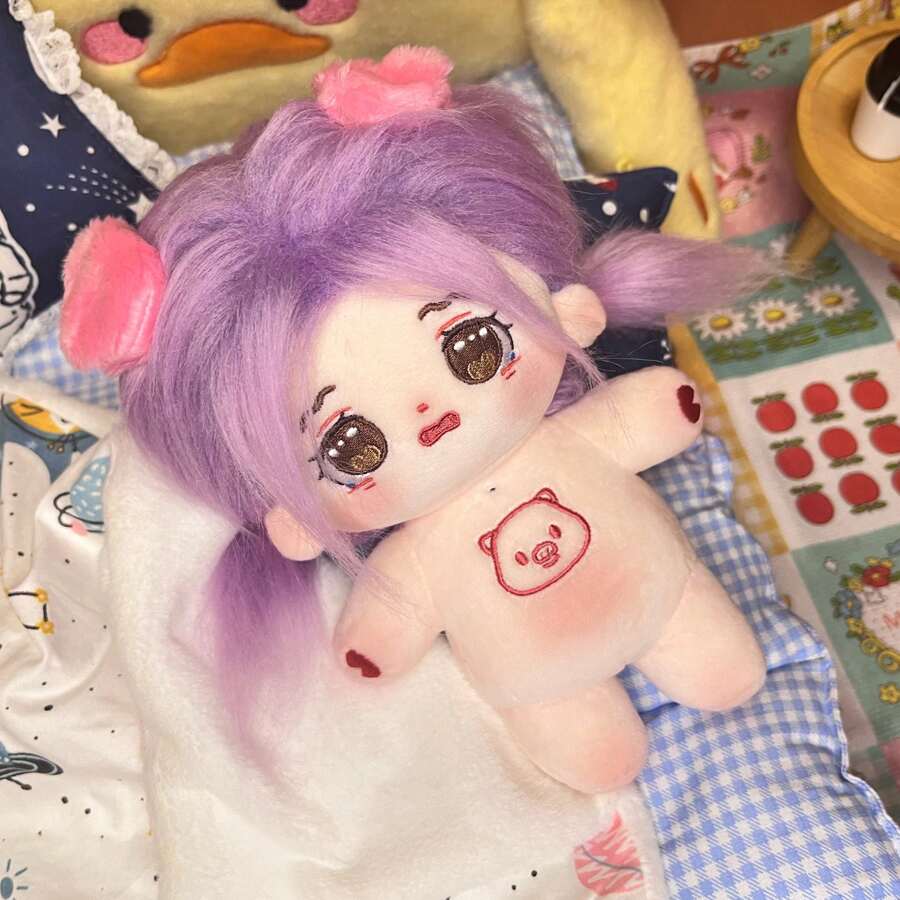 Plush Toy Doll, Without Skeleton, Embroidery Detail, Exquisite ...