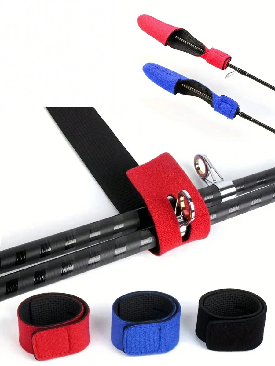 Fishing Rod Wrapping Belt, Hook Ring Fishing Rod Belt, Rod Fixed Belt ...