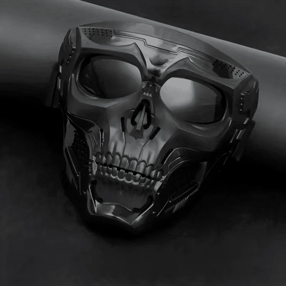 Death Warrior Skull Face Mask For Party Masquerade Costume Hallo, Stage ...