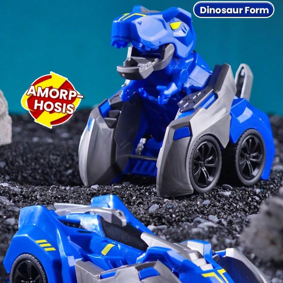 New Arrival Dinosaurs Transforming Car Toy Inertia Driven Sliding ...