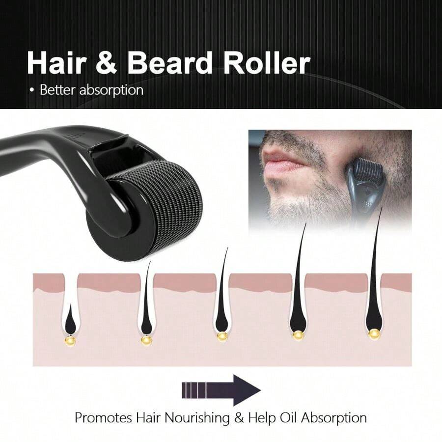 Facial Hair Roller Moisturizing Facial Hair Roller Hair Shaving Clean ...