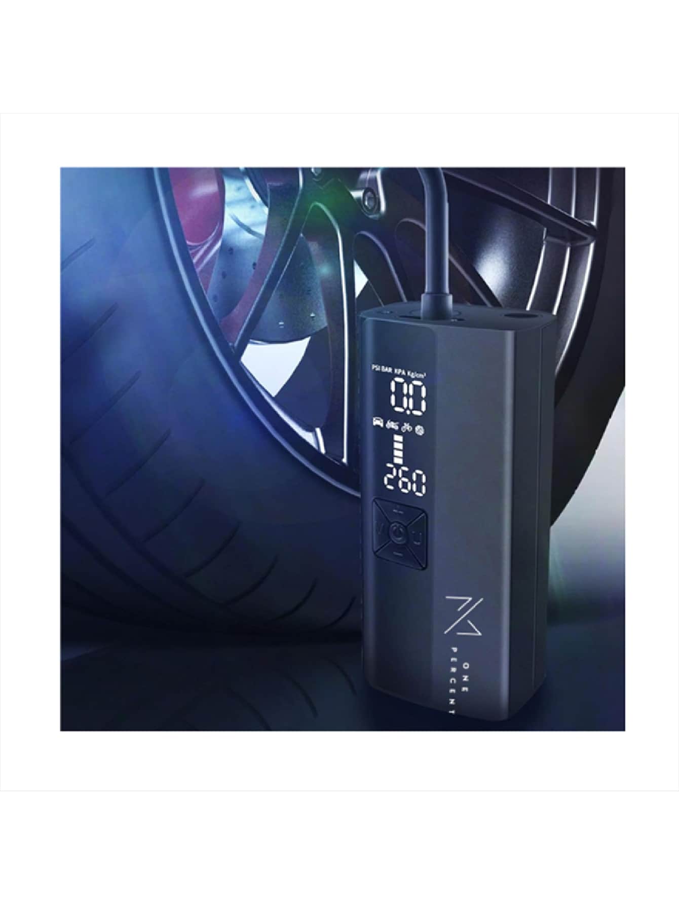 Tire Inflator Portable Air Compressor, 150 Psi Portable Air Pump For ...