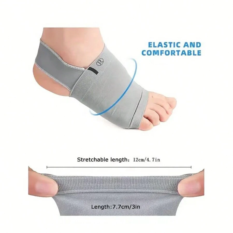 Metatarsal Compression Arch Support Sleeves With Gel Pad Inside - Brace ...