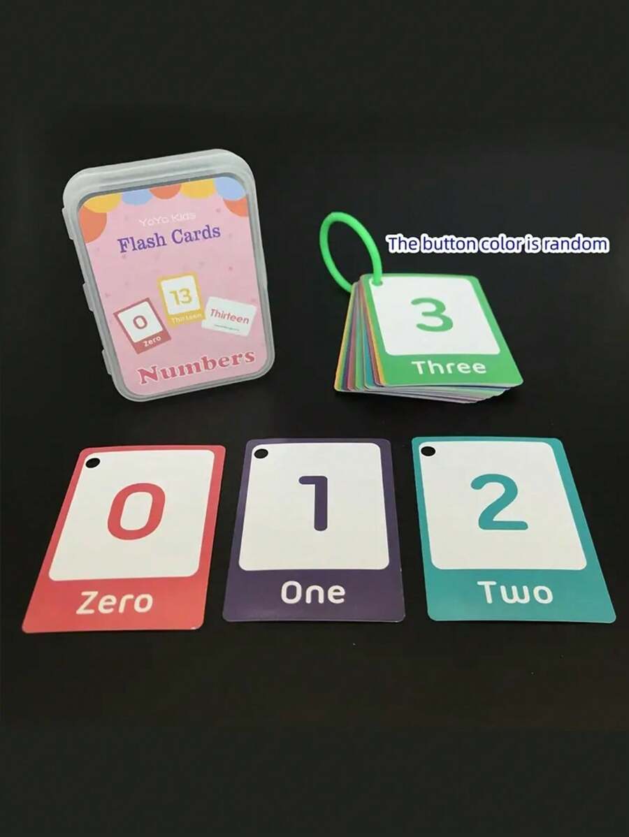 1set Montessori Early Educational English Learning Flashcards For ...