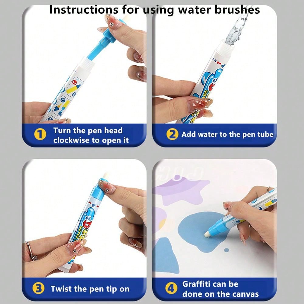 100*80cm/39.4*31.5inch Children'S Magic Water Drawing Mat/Writing ...