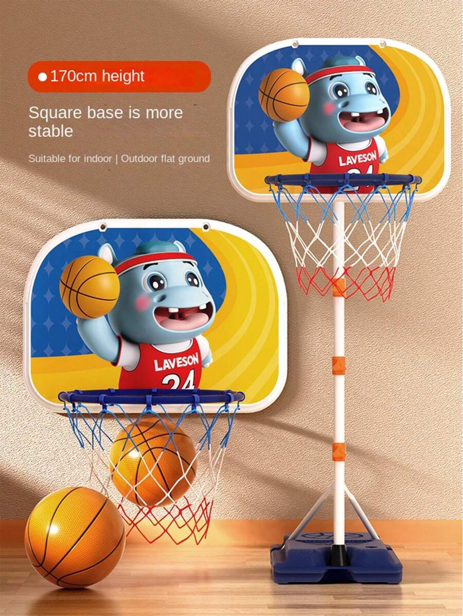 Children's Indoor Basketball Hoop, Toddler Outdoor Basketball Rim With ...