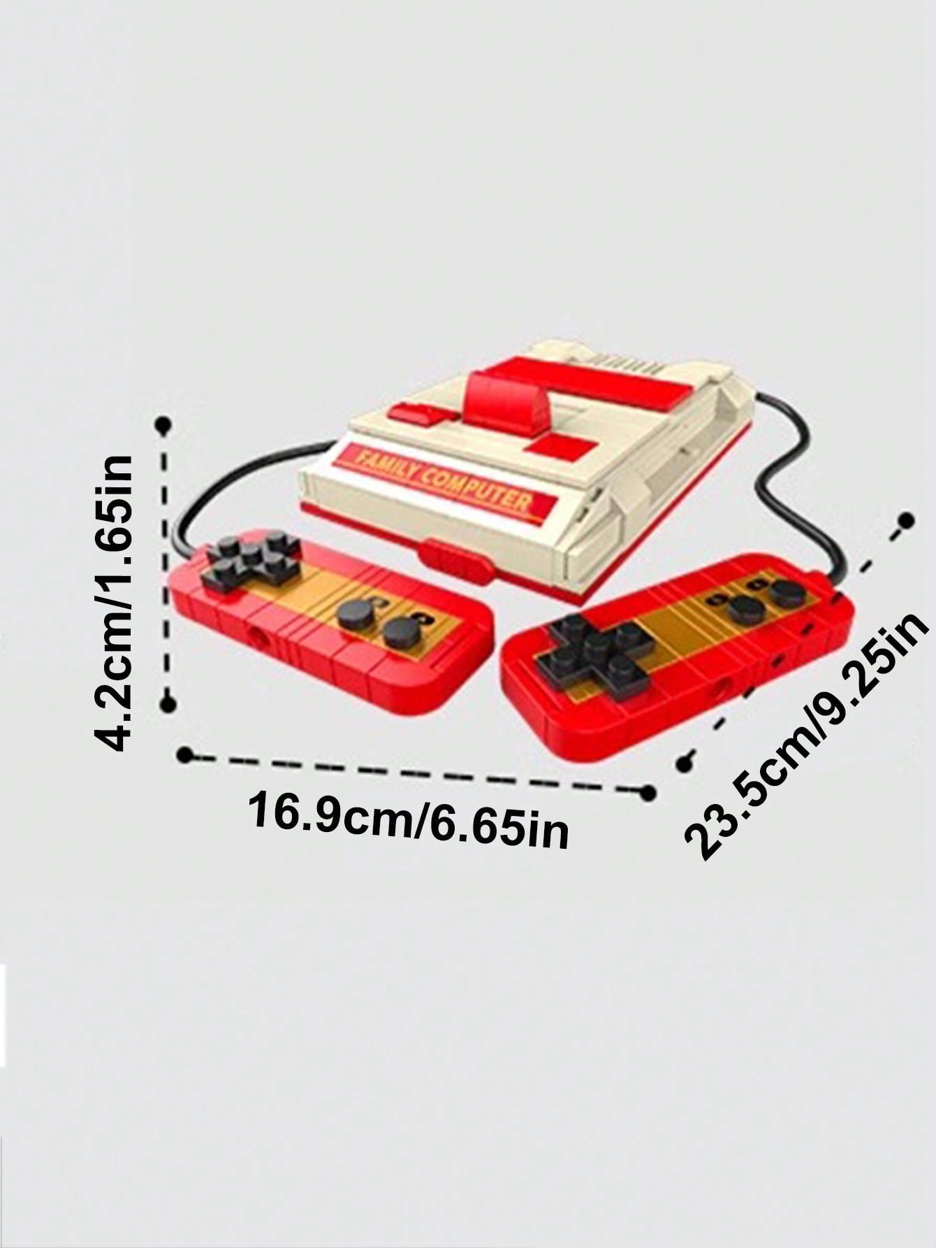 Vintage 1983 Red & White Gaming Console Building Blocks Model For ...