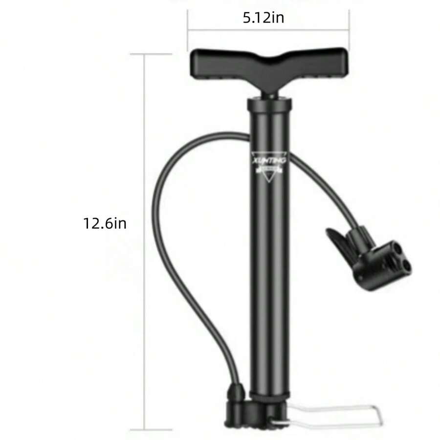 1pc Portable Bike Pump, Mini Bicycle Pump, 120 Psi Hand Held Air Pump ...