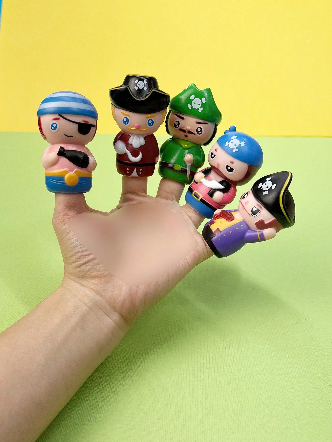 1set Children's Early Education & Soothing Finger Puppets Set With ...