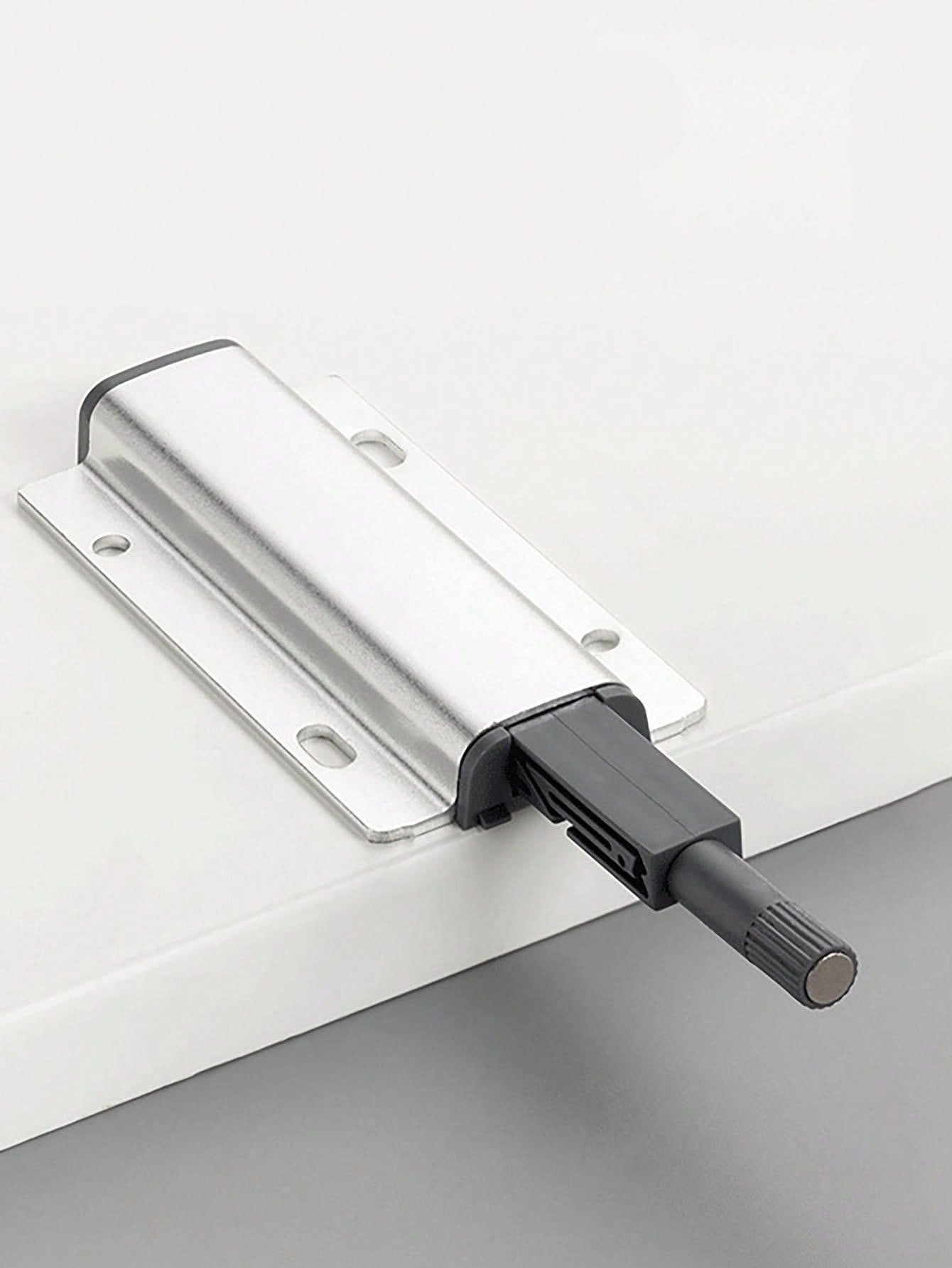 1pc Heavy Duty Cabinet Door Spring Loaded Touch Catch Latch Without ...