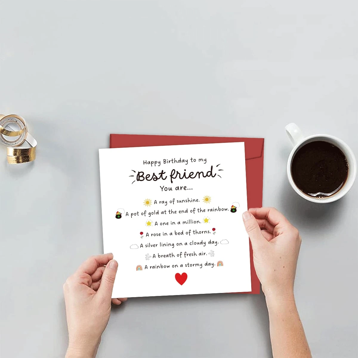 1 Pc Funny Birthday Card For Friend, Hilarious Birthday Greeting Card ...