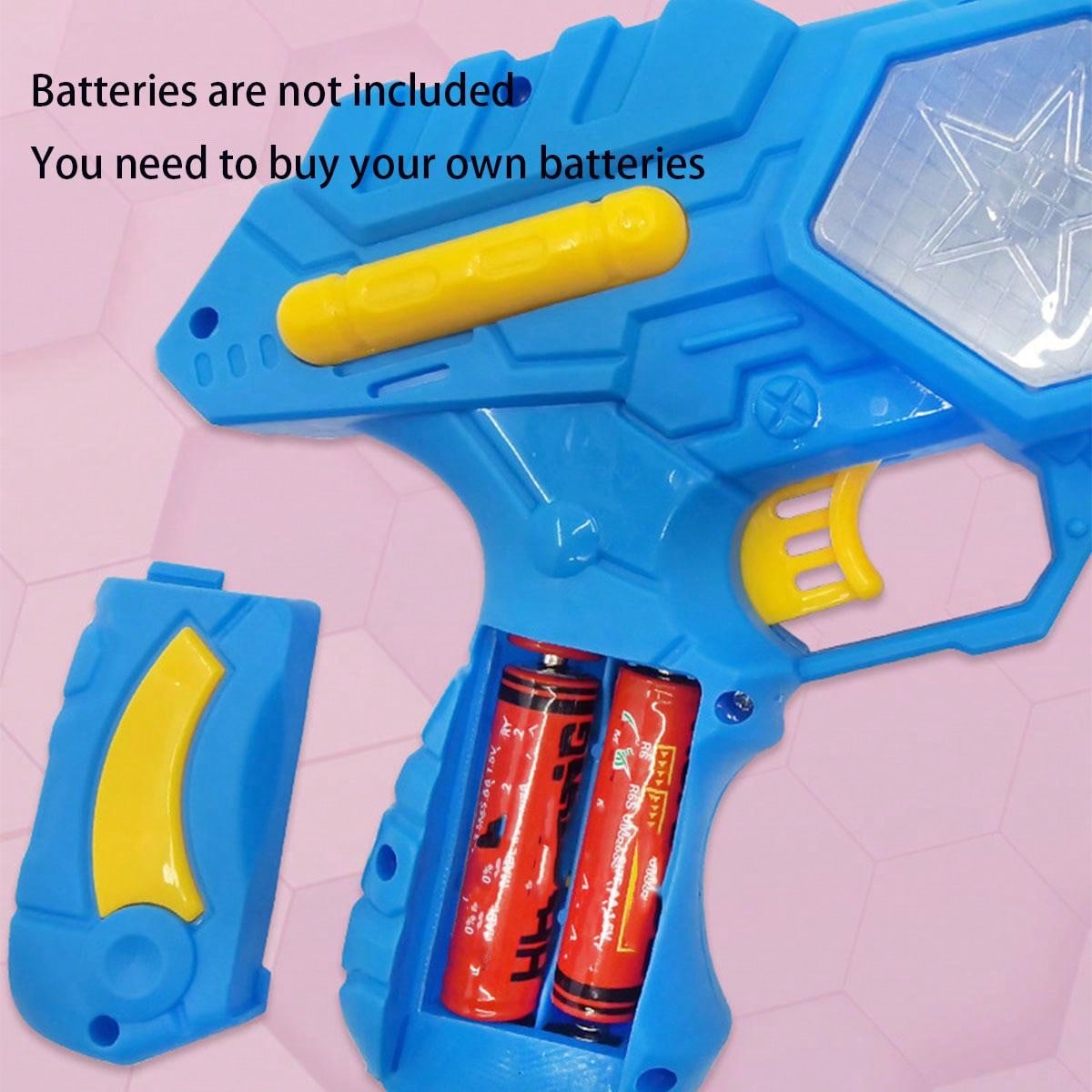 1pc Space Projection Gun, Large Size Sound & Light Electric Gun ...