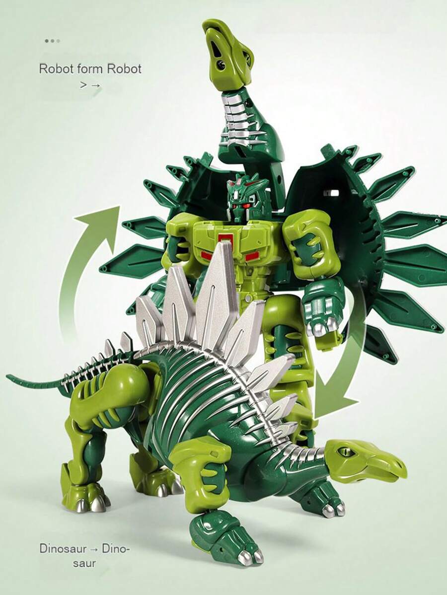 1pc Sword-Shaped Dinosaur Transformable Toy T-Rex / Velociraptor ...