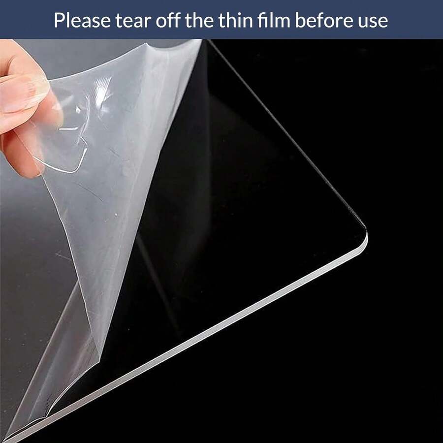 1pc LED Note Board, Acrylic Dry Erase Board With Light, Light Up Dry ...