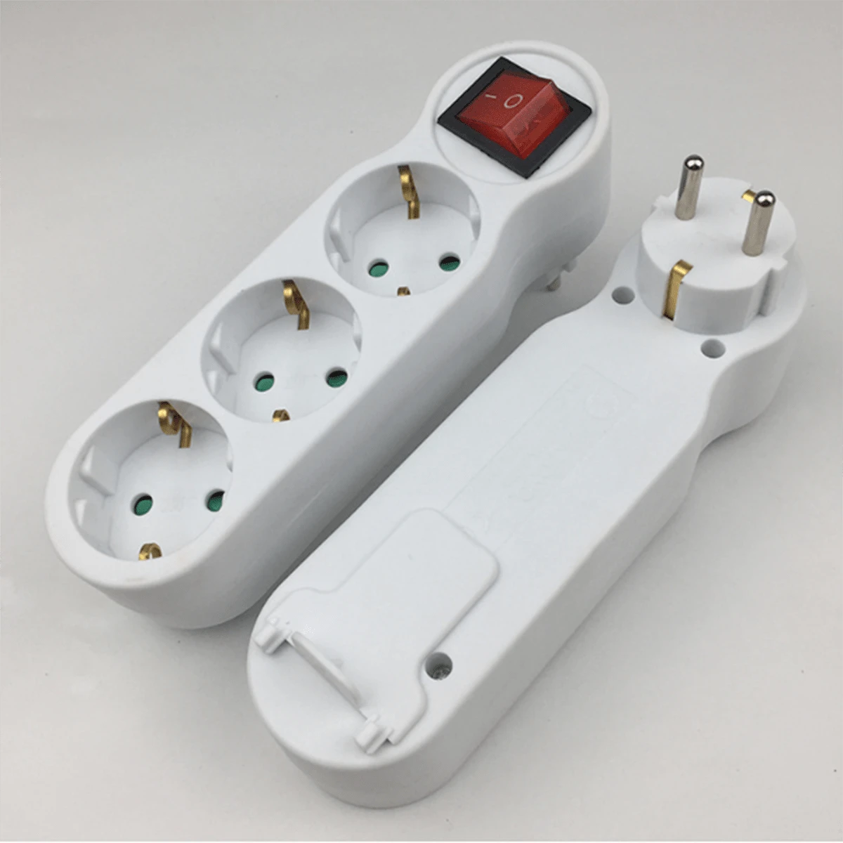 1pc 1-To-3 AC Power Outlet Extender Socket 220-240V 16A With Wireless ...