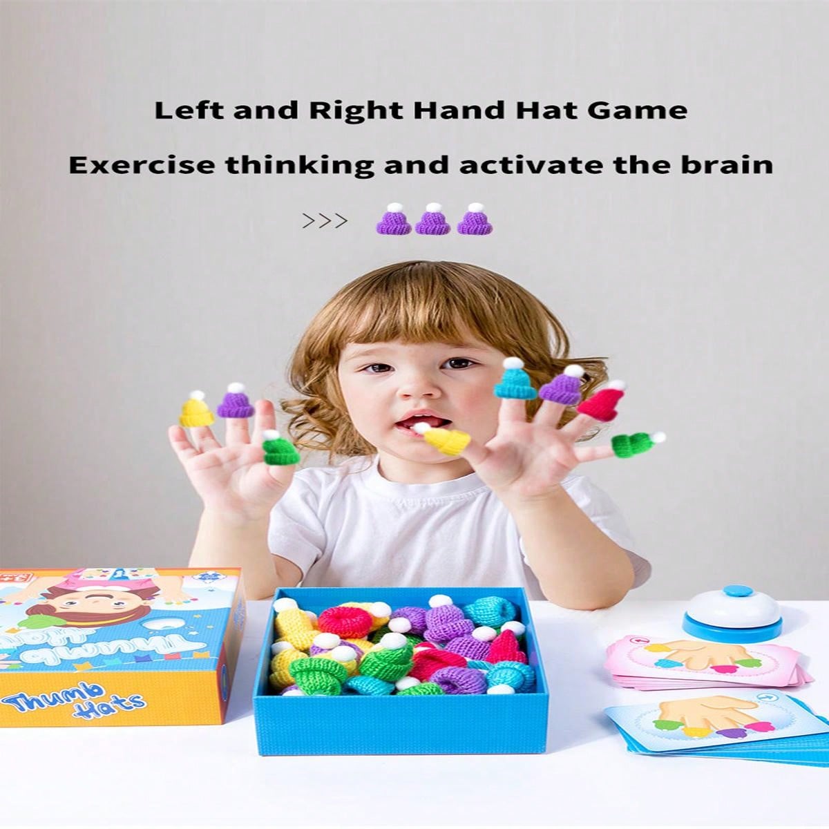 Early Education Finger Cap Tabletop Game For Kids / Educational Toy For ...