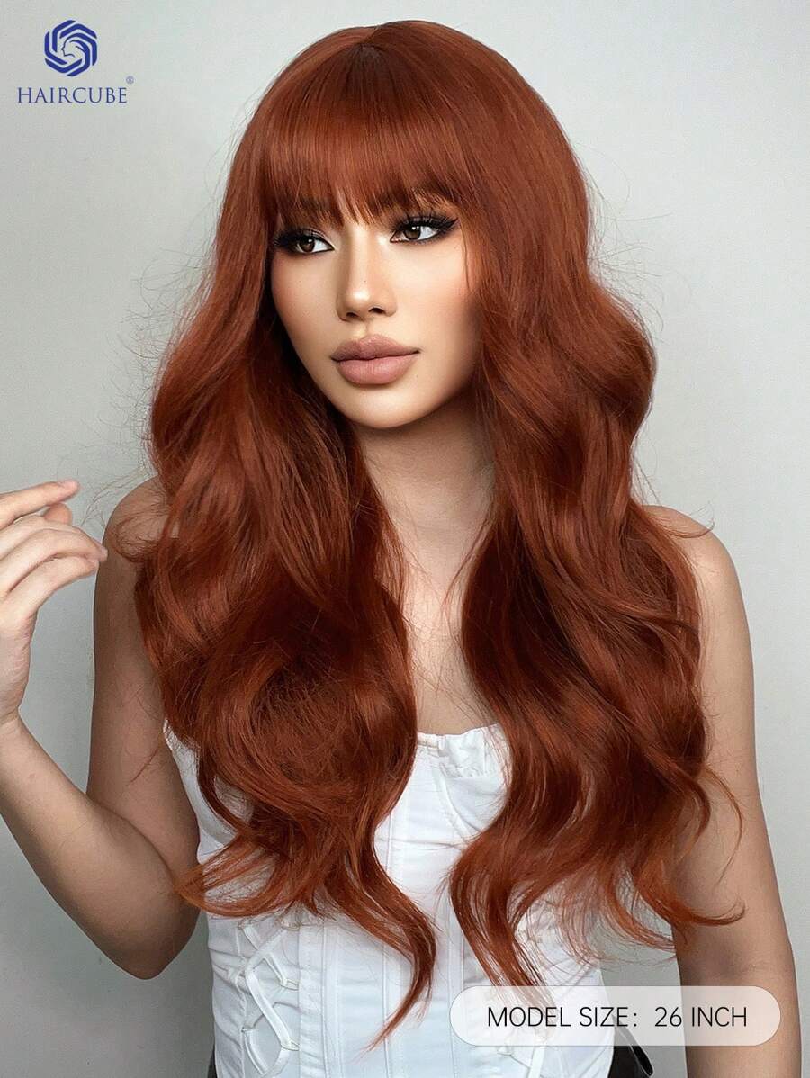 HAIRCUBE Hair Cube Length 26 Inches Natural Layered Long Curly Hair ...