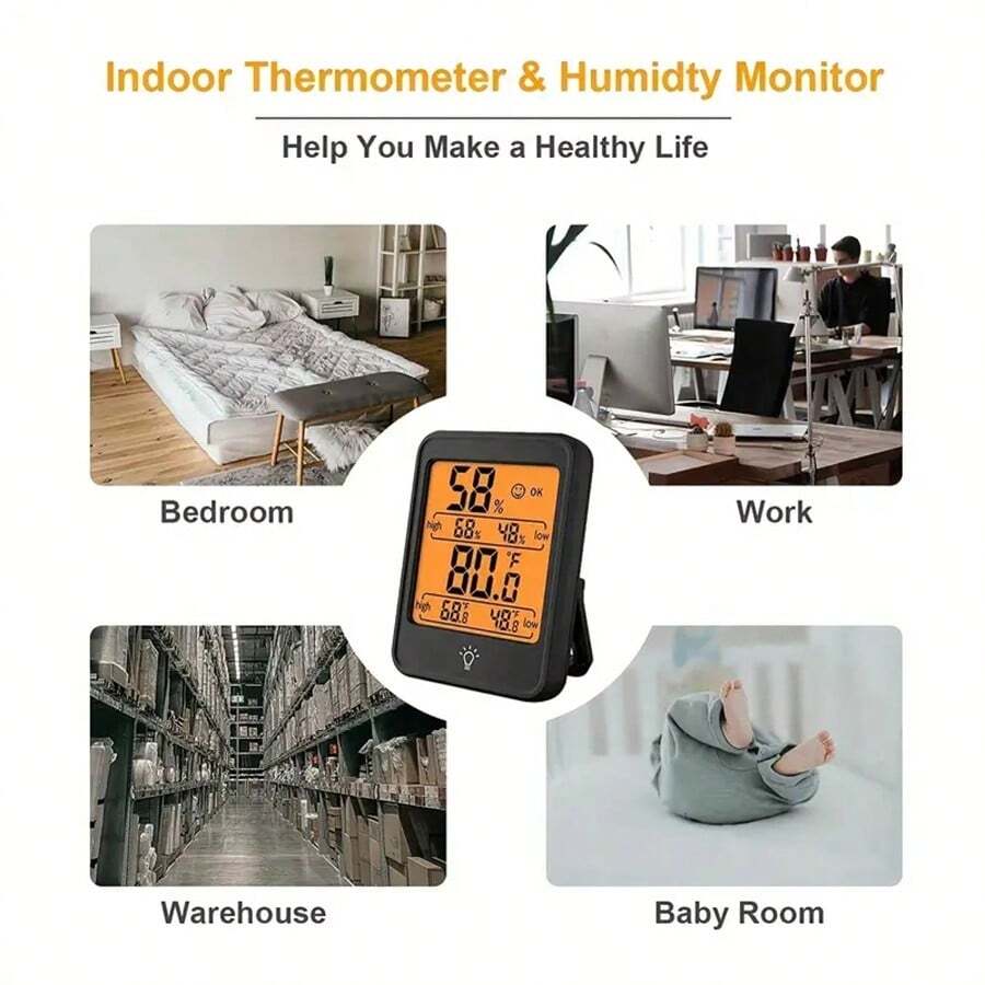 Accurately Monitor Room Temperature & Humidity With This Digital ...